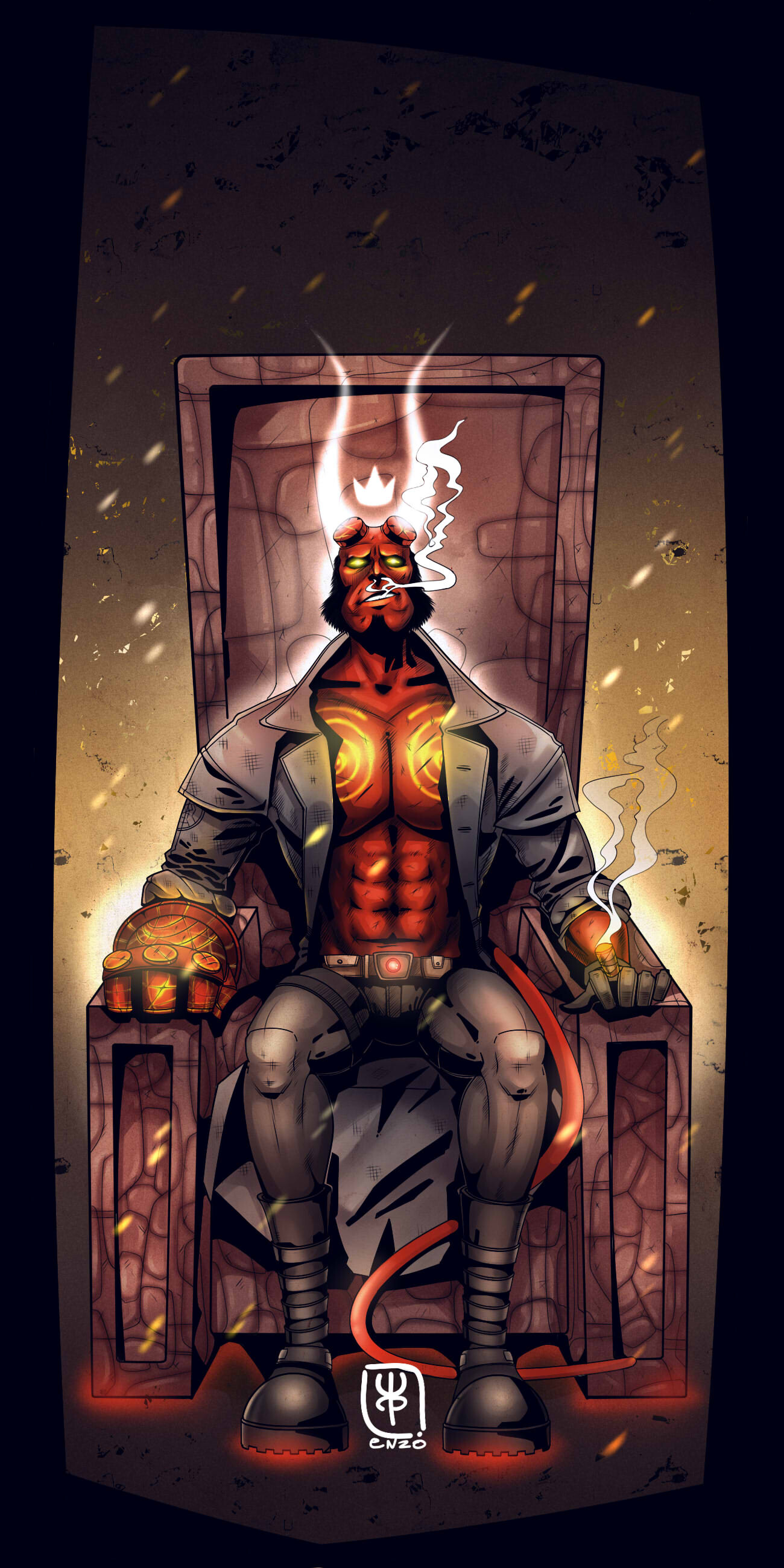 ArtStation - HELLBOY FANART