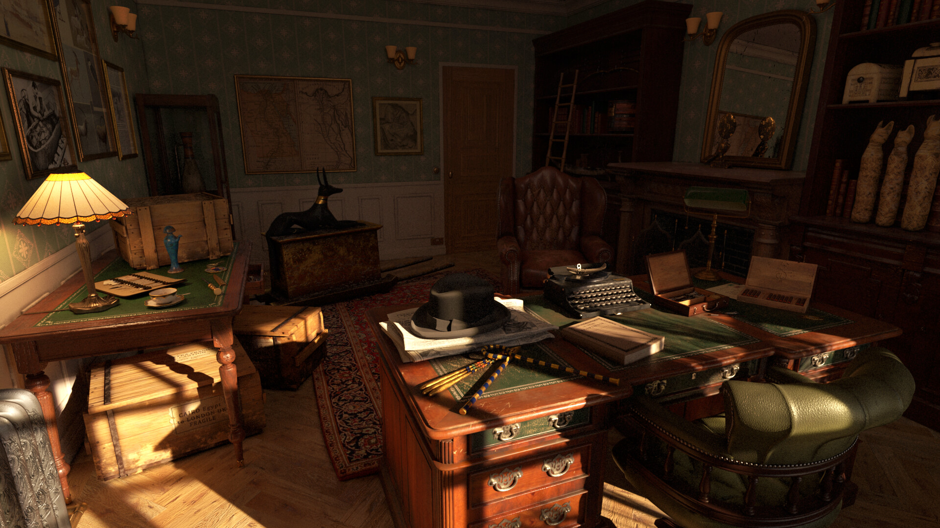 ArtStation - Howard Carter' Office