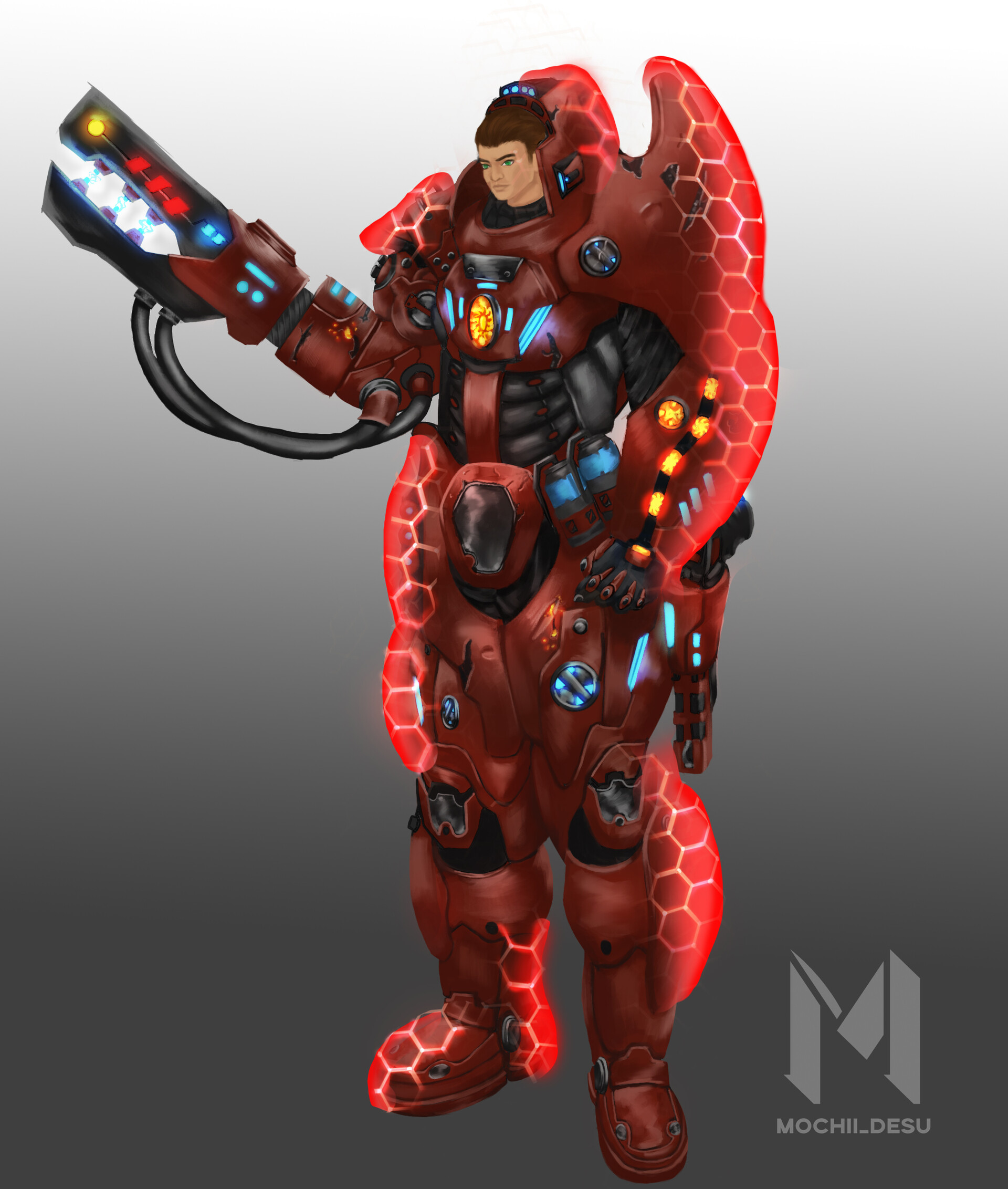 ArtStation - Backhander Design