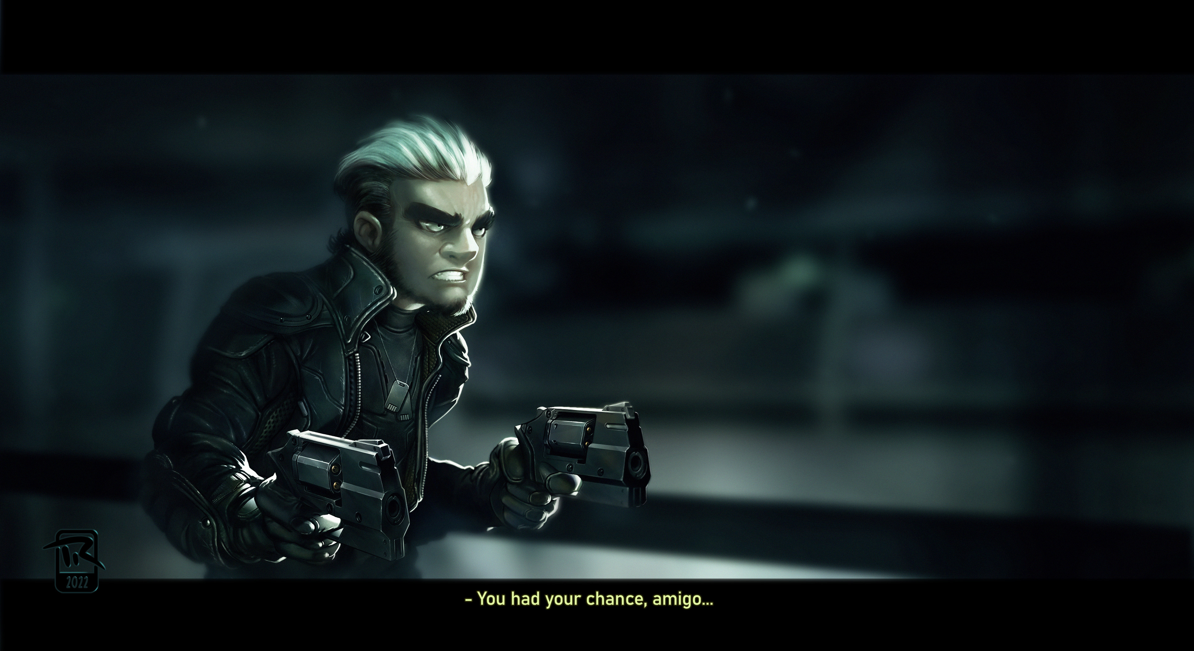 Toni Rodriguez - Noir Cyberpunk.