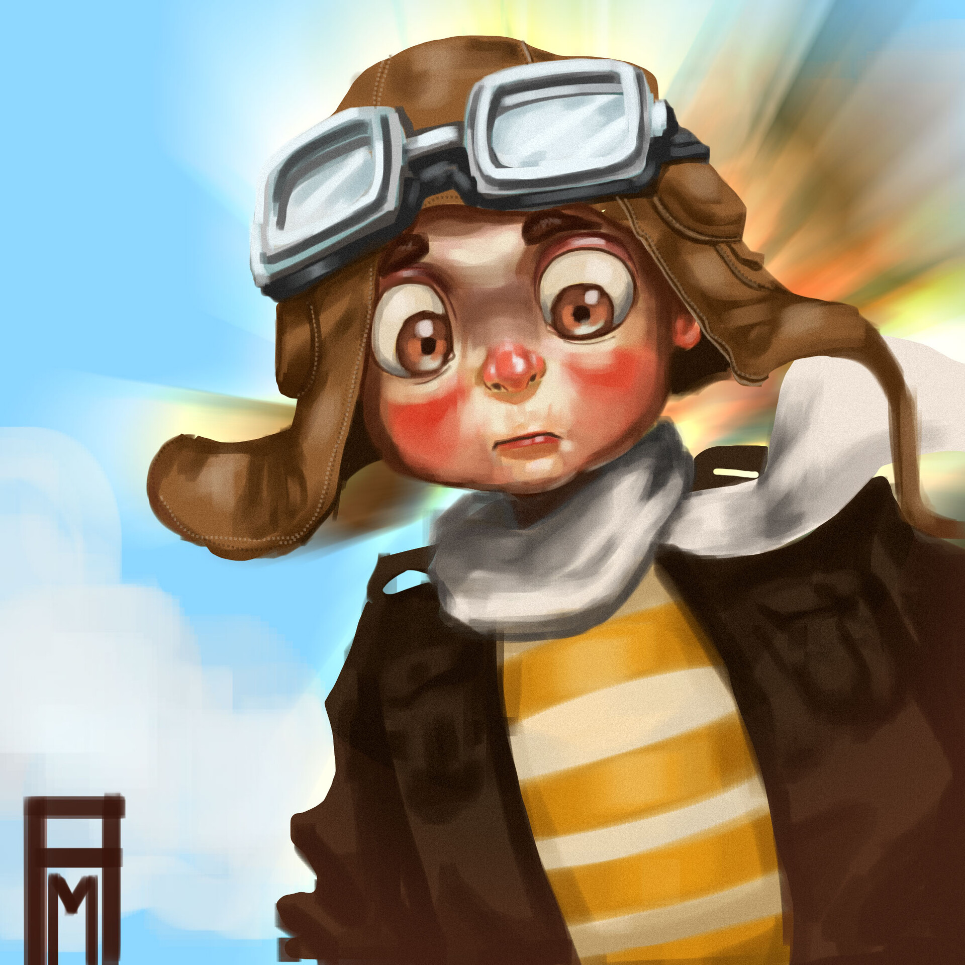 ArtStation - kid aviator