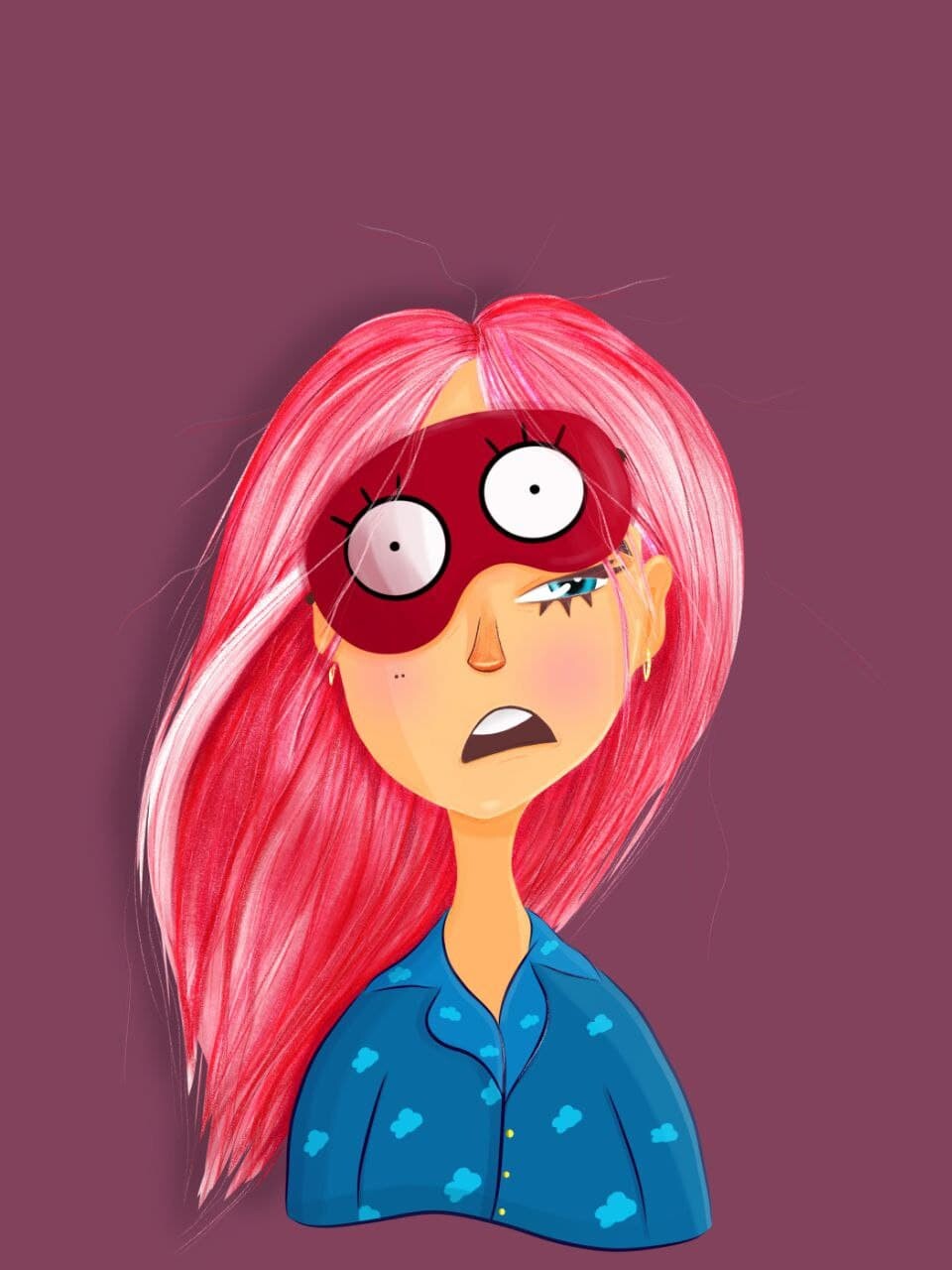 ArtStation - sleepy girl