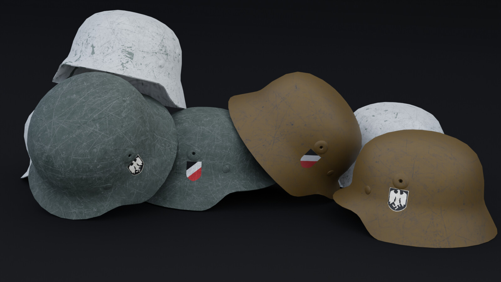 Armored Wave - Stahlhelm M40 collection (Wehrmacht Heer)