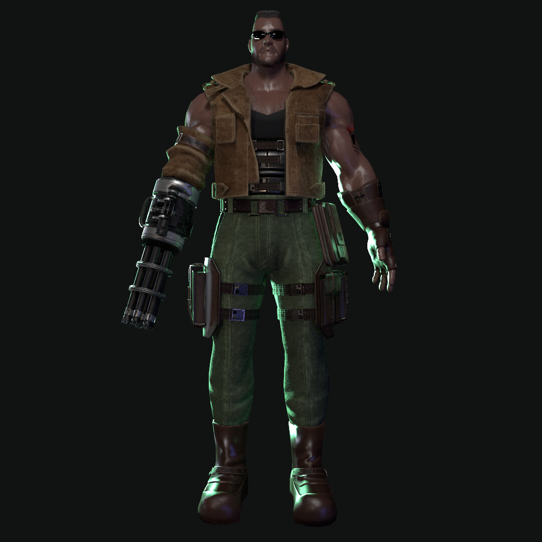 ArtStation - Barret Wallace - FINAL FANTASY Ⅶ