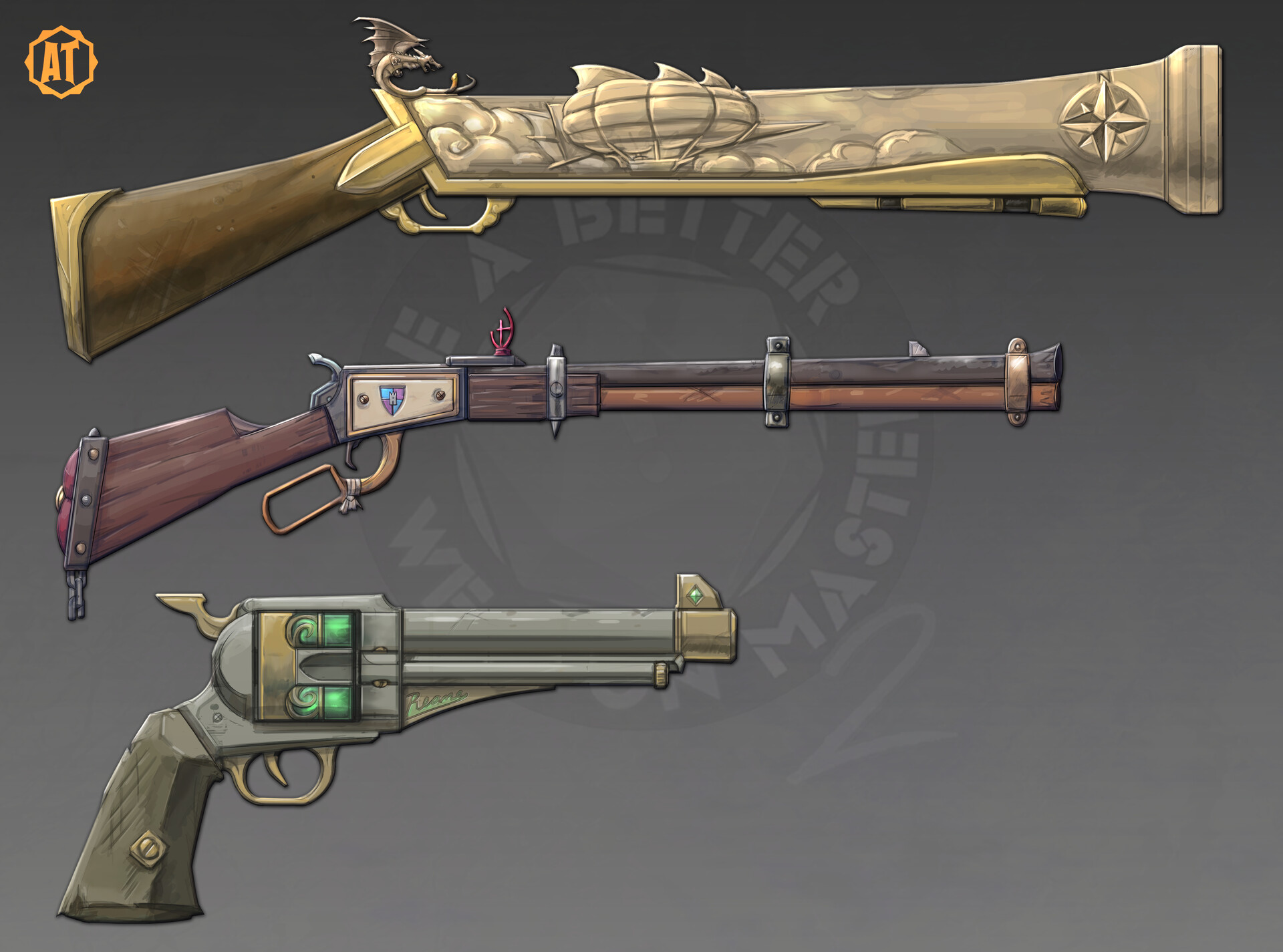 André Torres - Absolute Tabletop | Guns (Futuristic, Fantasy and Modern)