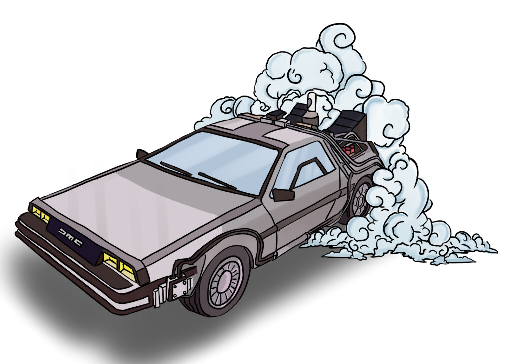 ArtStation - DeLorean