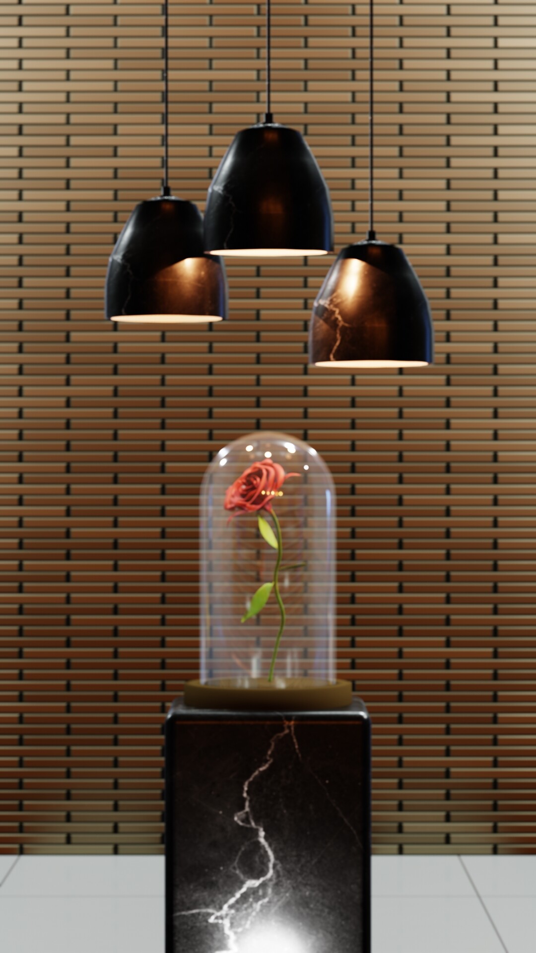 ArtStation - Rose Flower on Blender