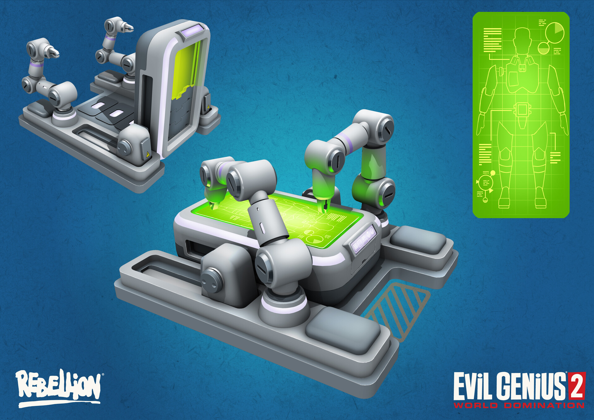 ArtStation - EG2 Concept - Mechanical Minions DLC