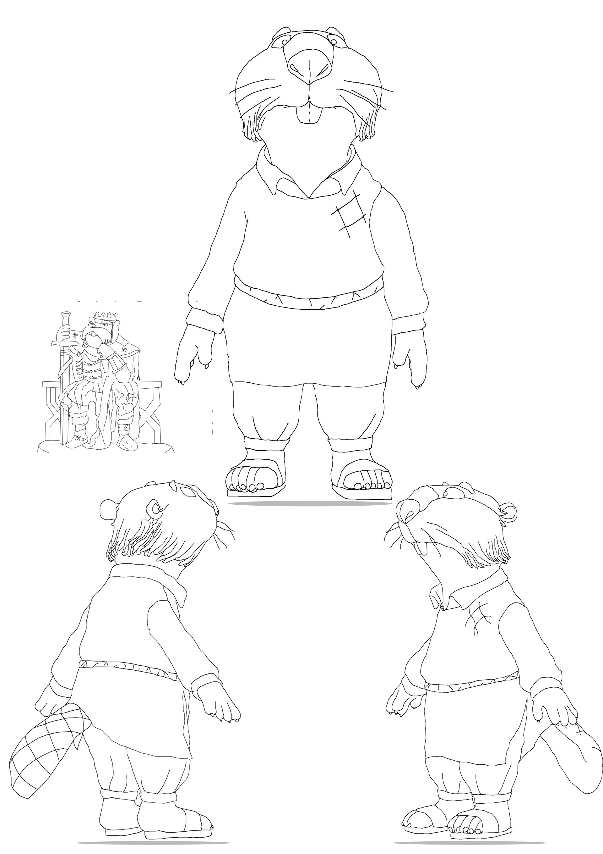 stuart little coloring sheet