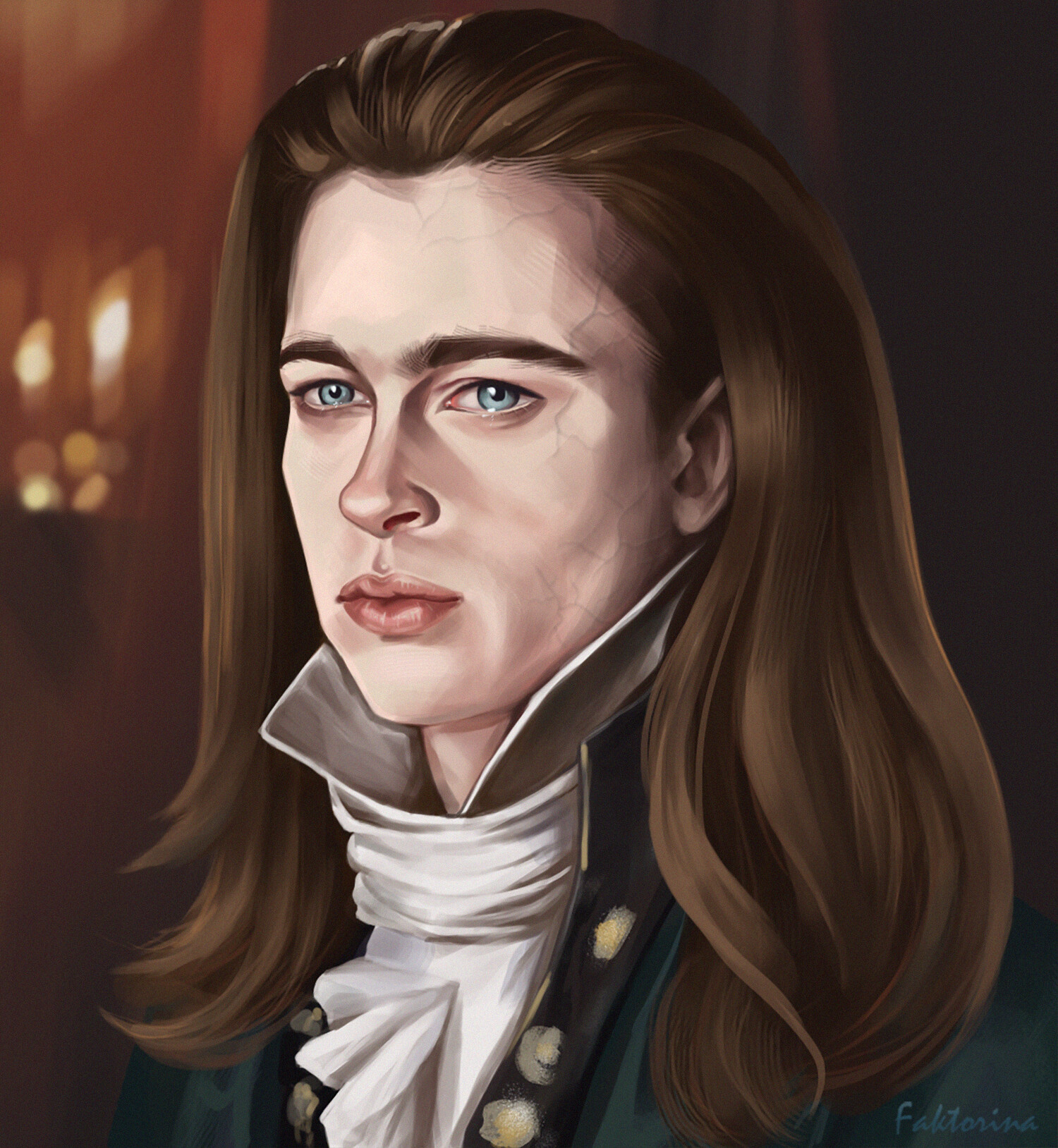 ArtStation - Louis. Brad Pitt