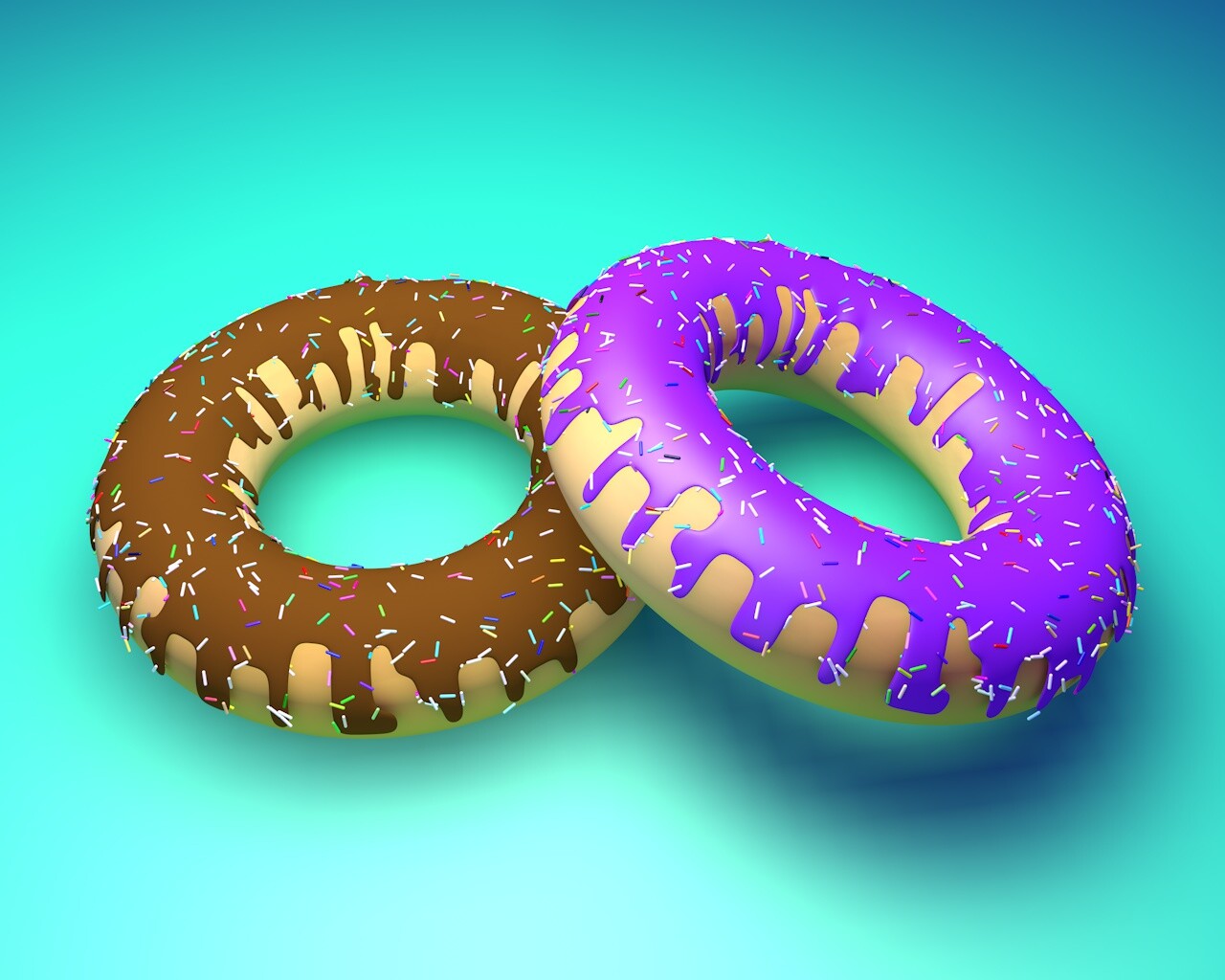 ArtStation - Cinema 4D Donuts