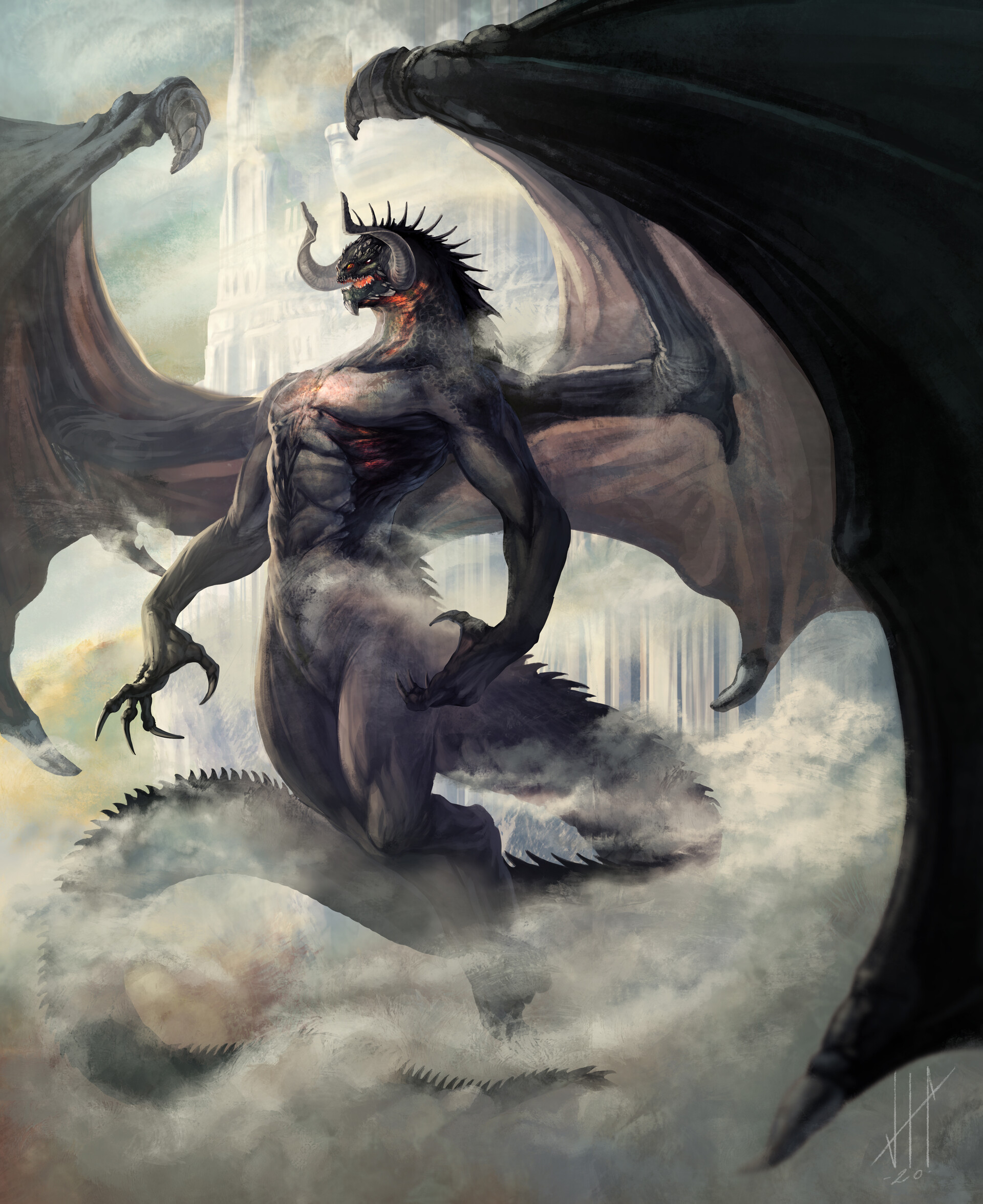 ArtStation - Dark Dragons Lord