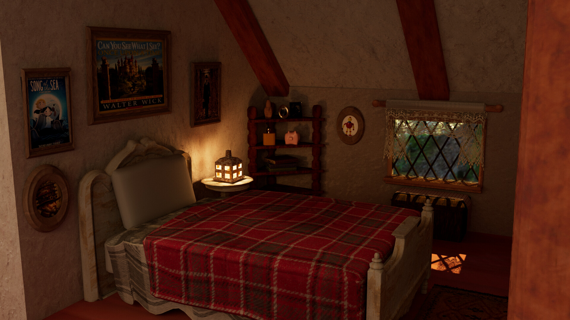 ArtStation - I Spy room