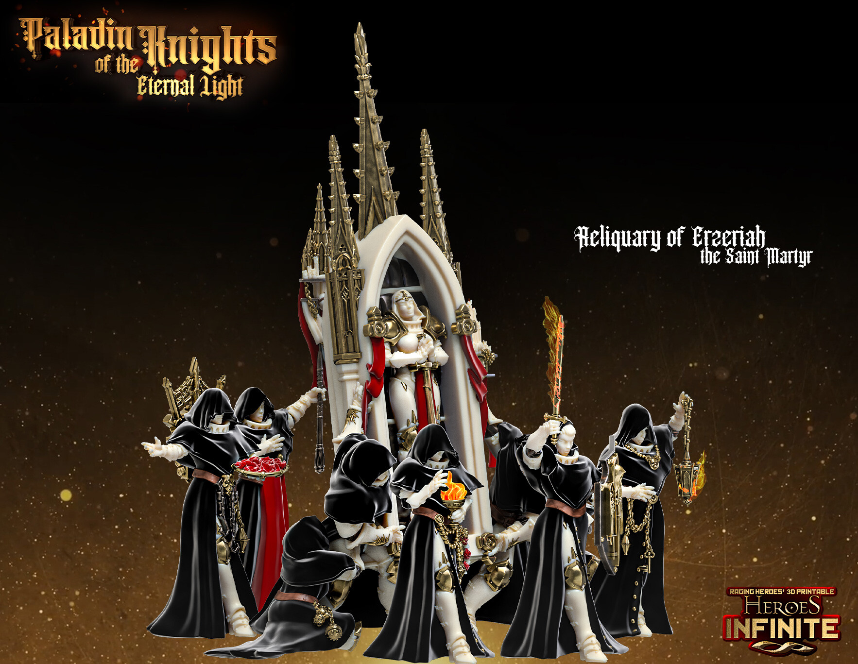 Raging Heroes - Paladin Knights of the Eternal Light - Heroes Infinite