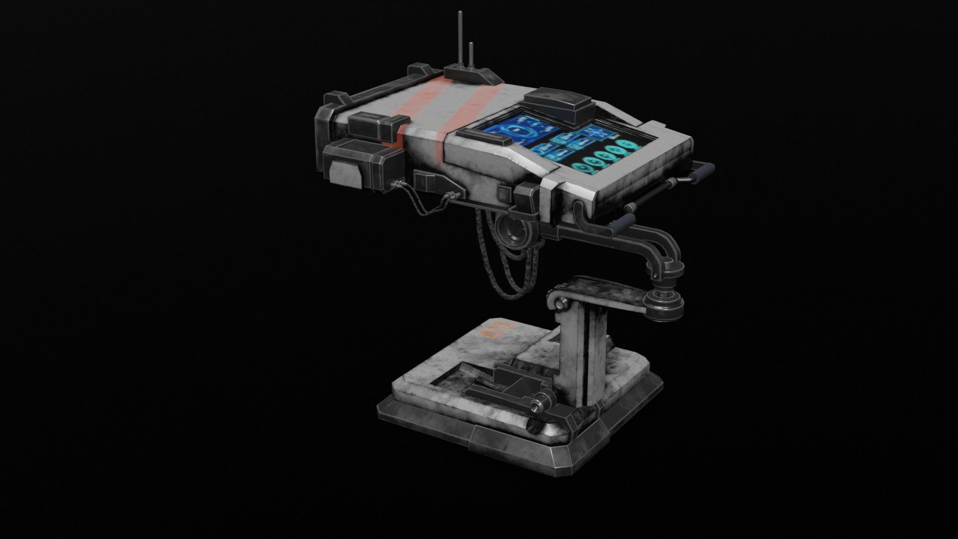 ArtStation - Sci - fi Computer , Machine