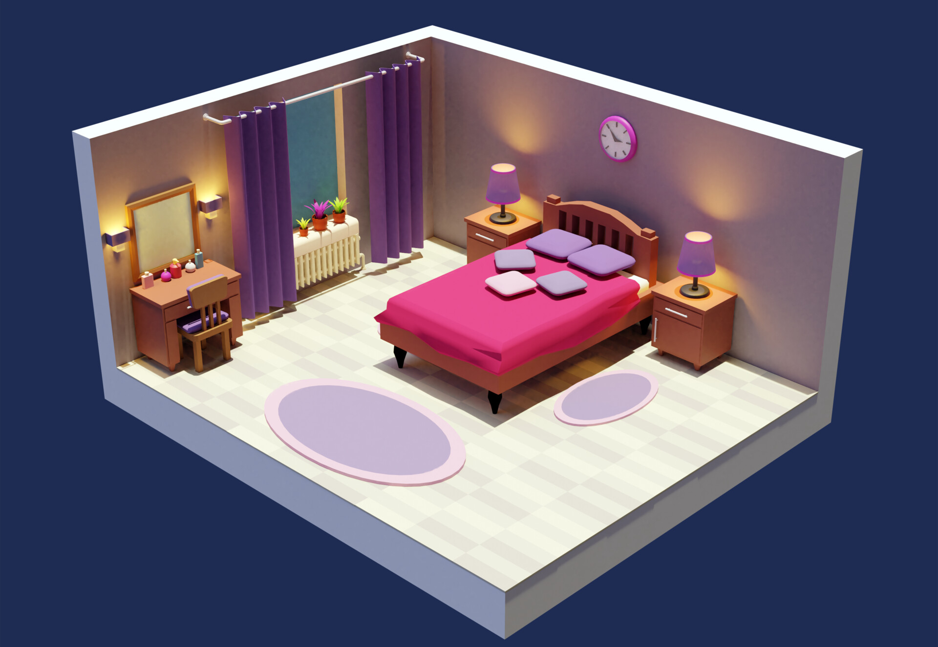 ArtStation - Bedroom_1