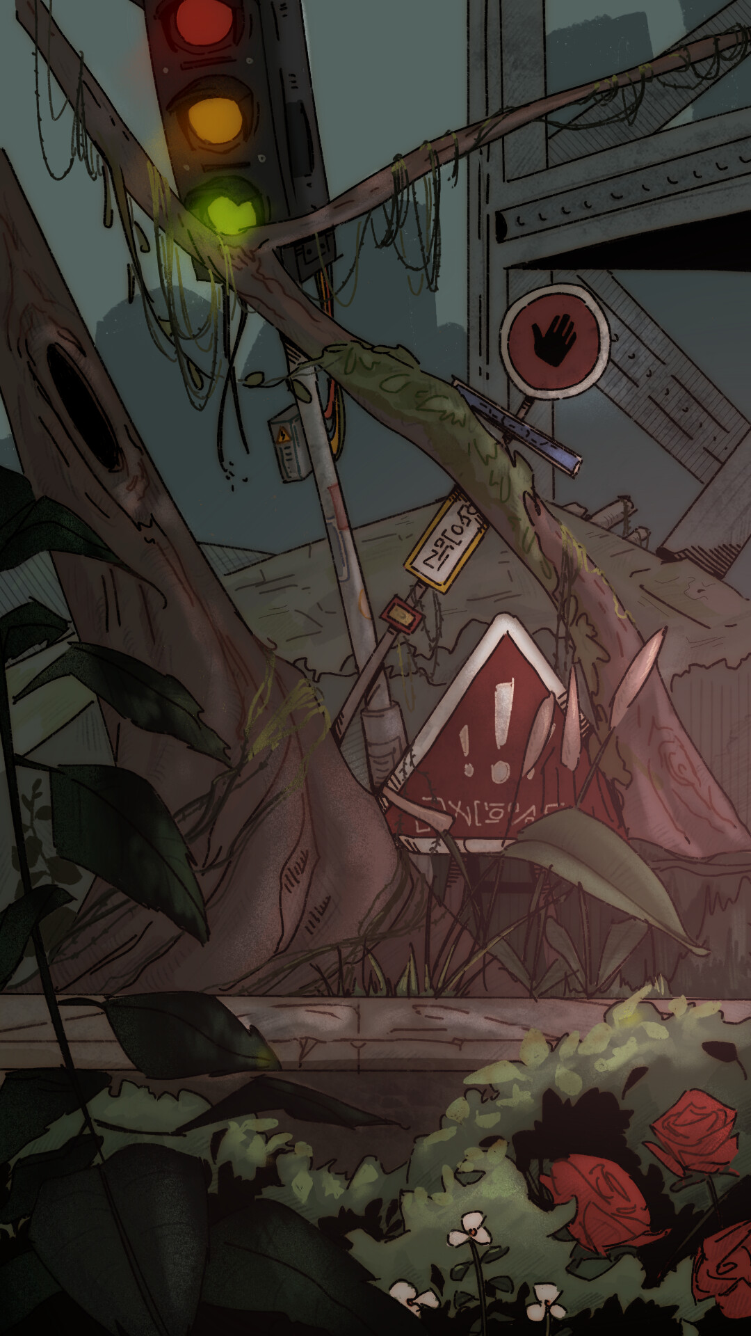 ArtStation - Suburban Ruins