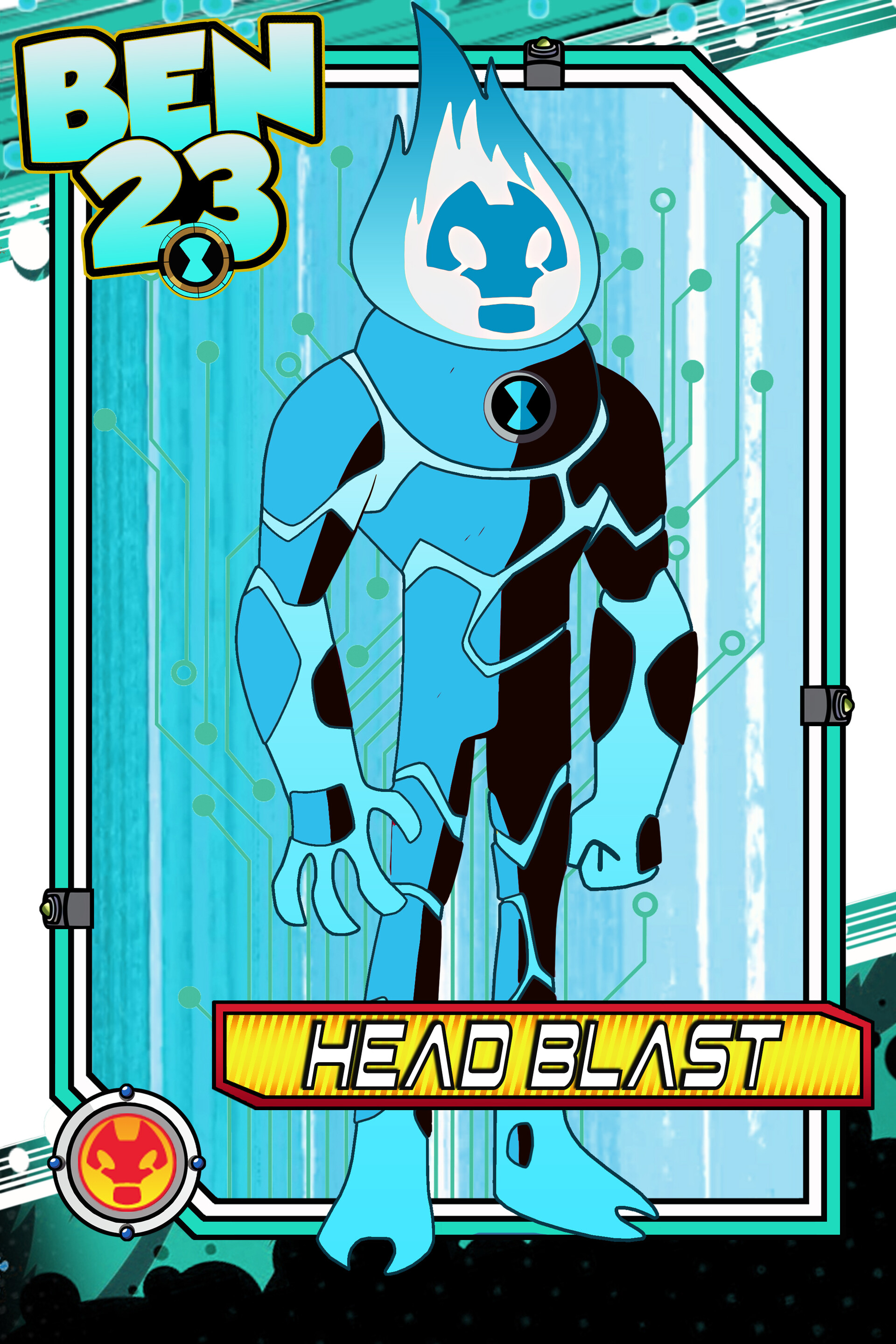 Ender Sen - Ben10 Reboot as Ben23 Aliens Cartoon Network Style