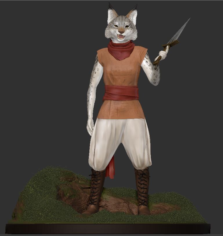 ArtStation - D&D Full Body Character Model