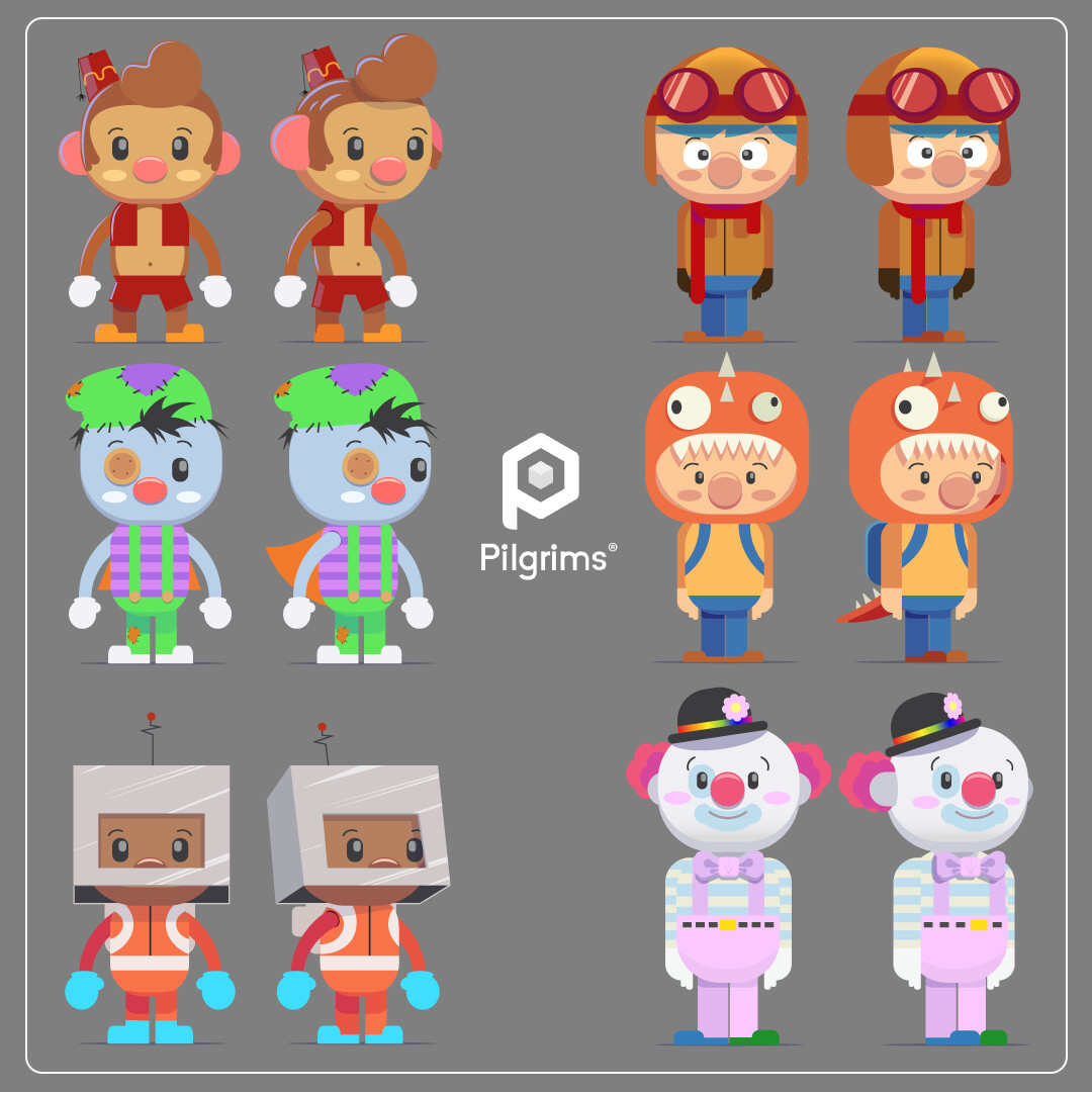 Pilgrims Game Studio - Art Concept Pilgrims