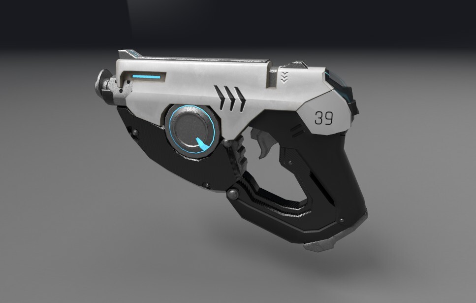 ArtStation - Tracer blasters 3D model