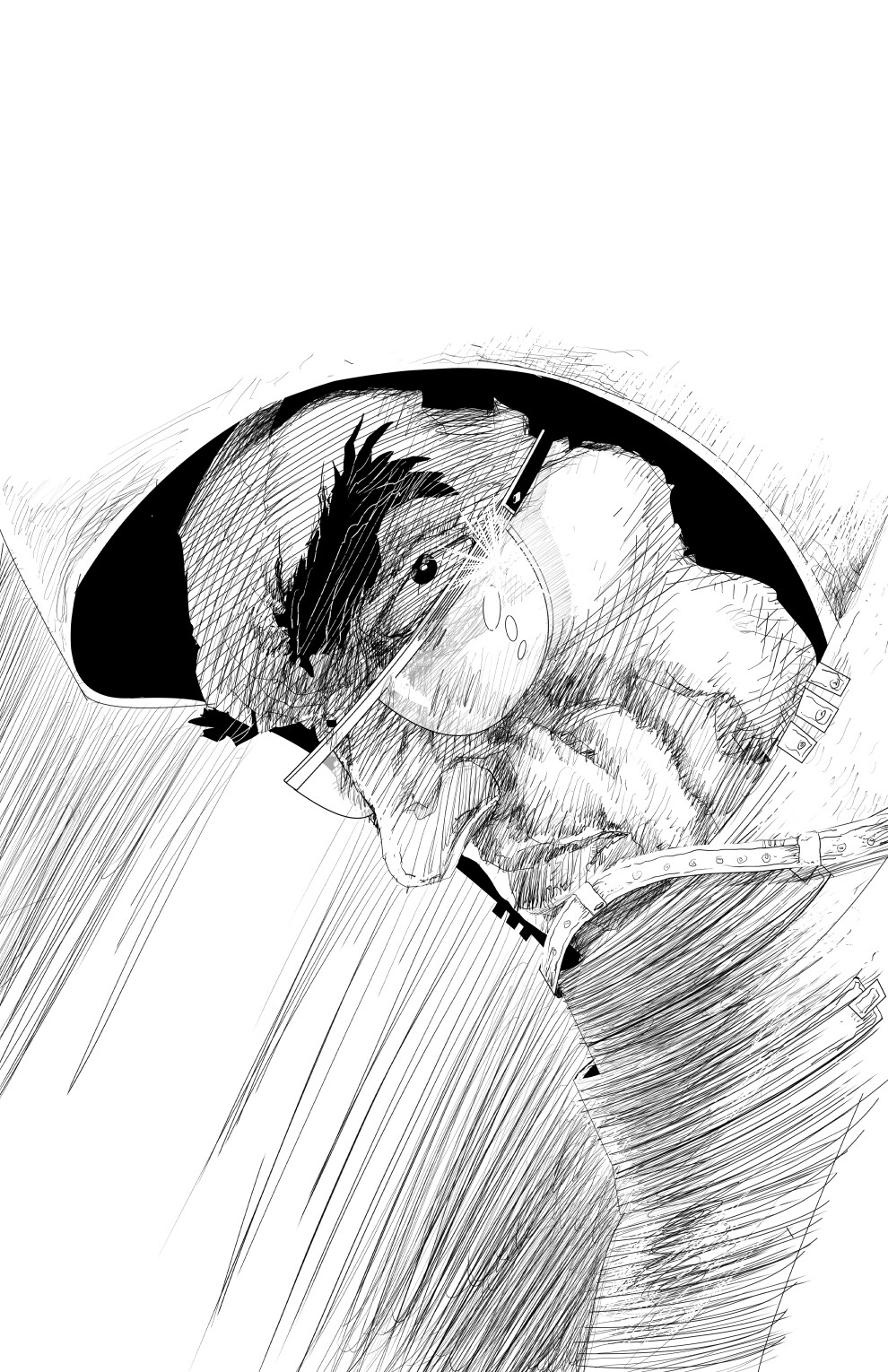 ArtStation - white shadow created in clip studio