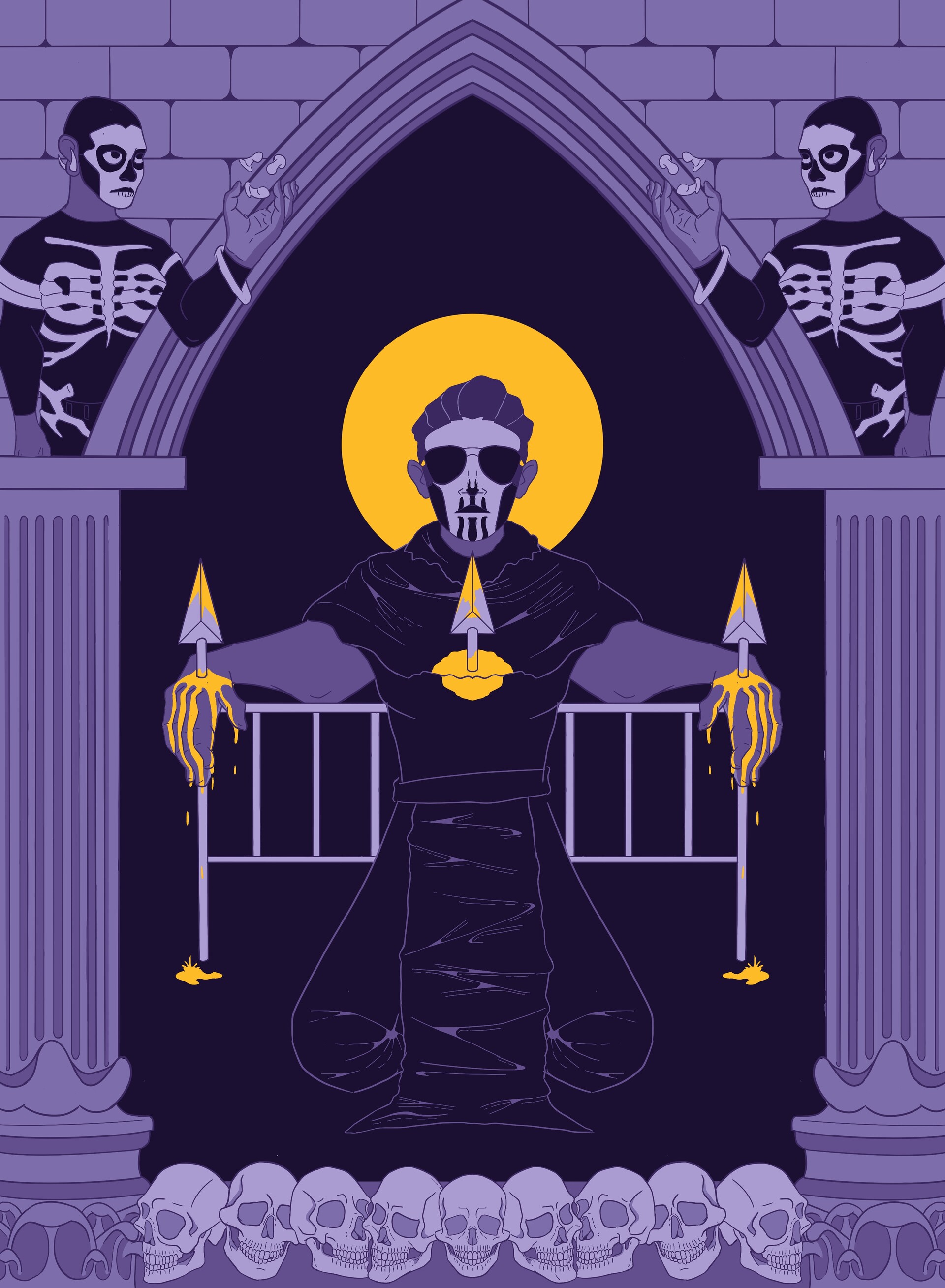 ArtStation - The Locked Tomb Portraits