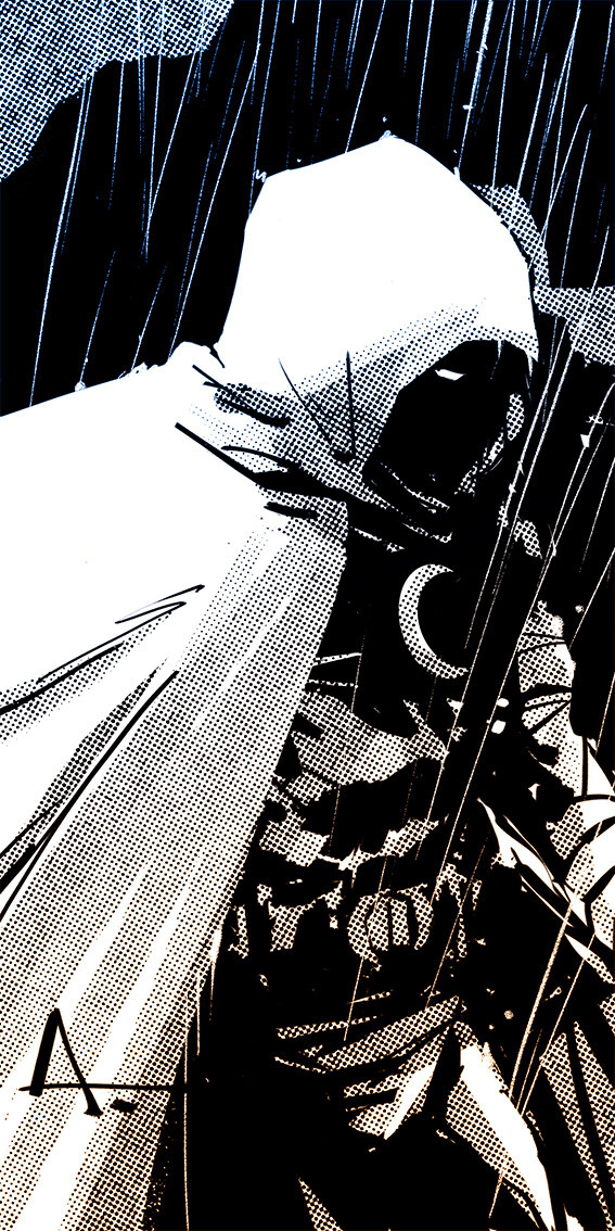 ArtStation - Moon Knight (fan art)