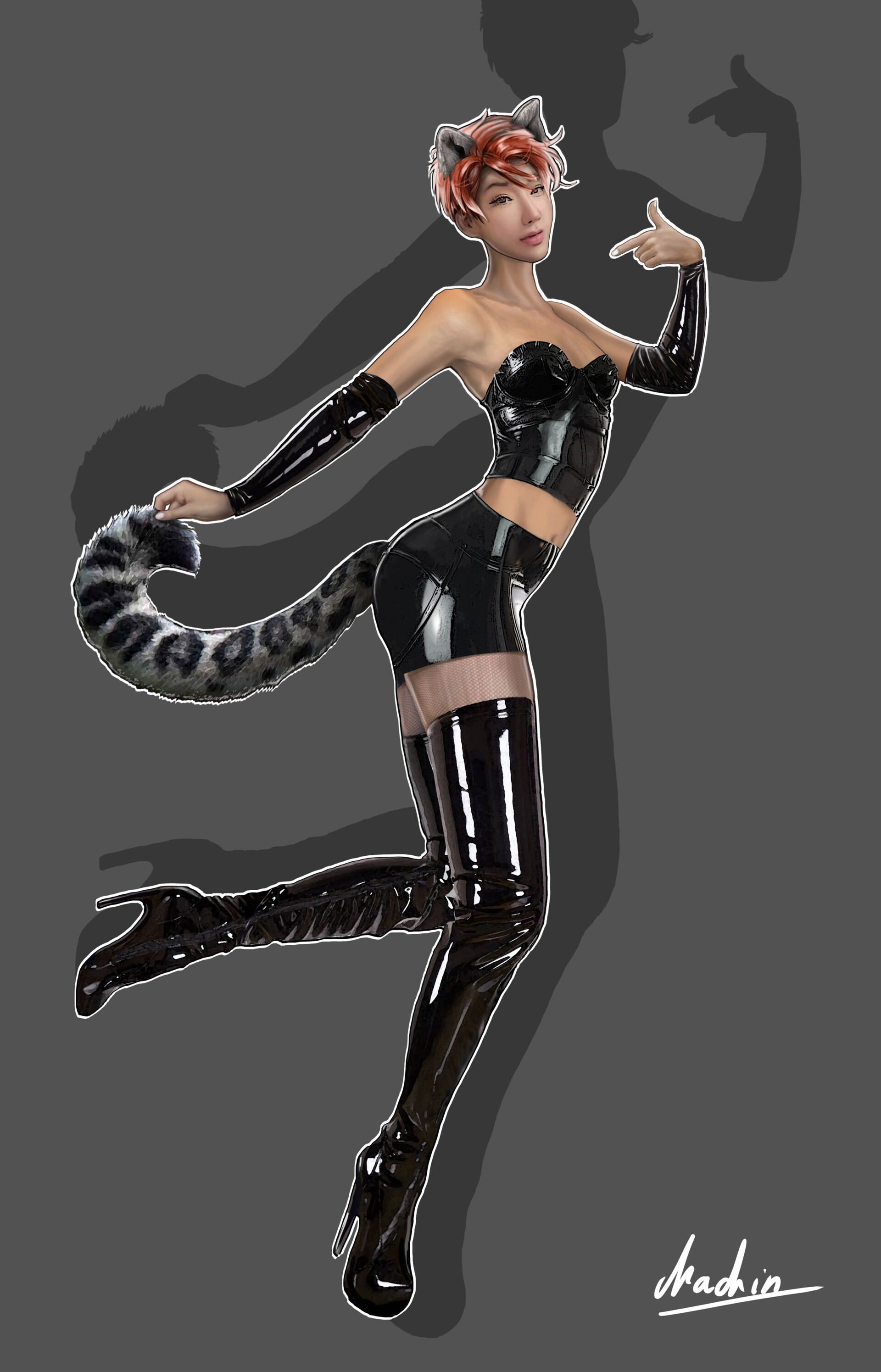 ArtStation - SL ad nightvlub style