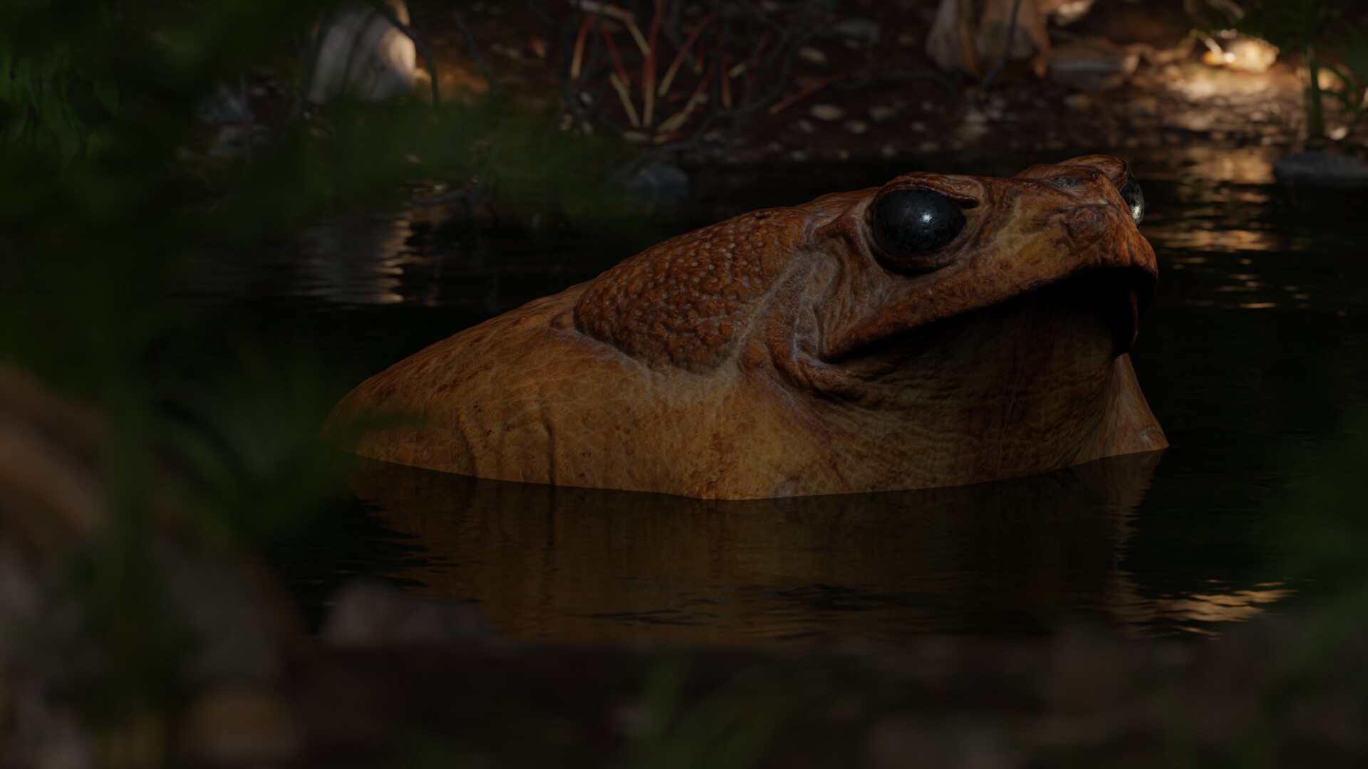 ArtStation - Berry The Bull Frog