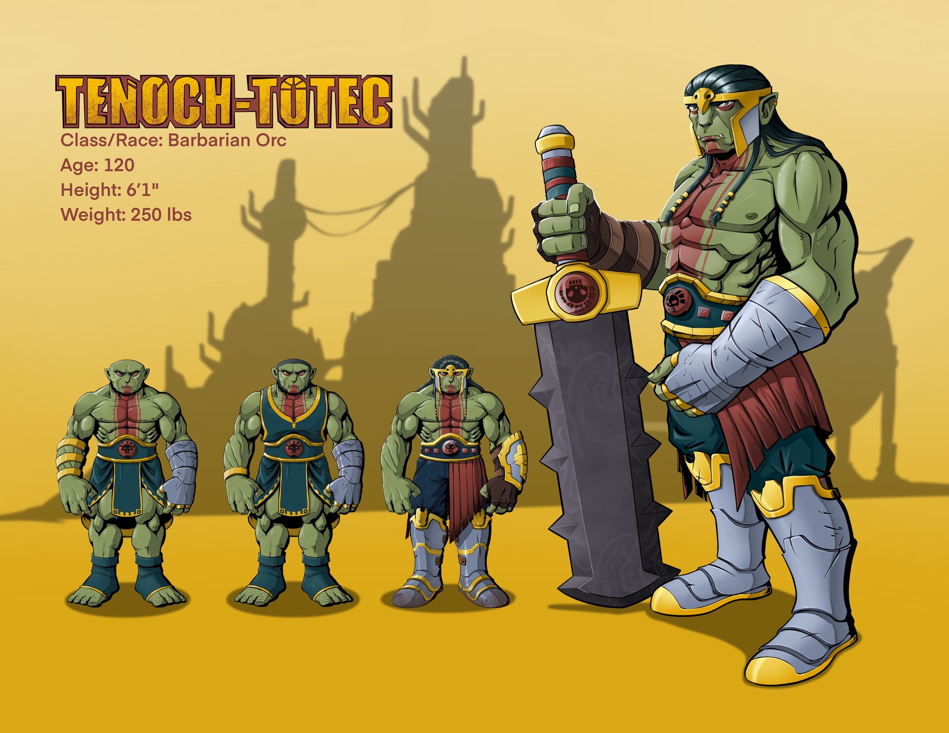 ArtStation - Tenoch-Totec Update