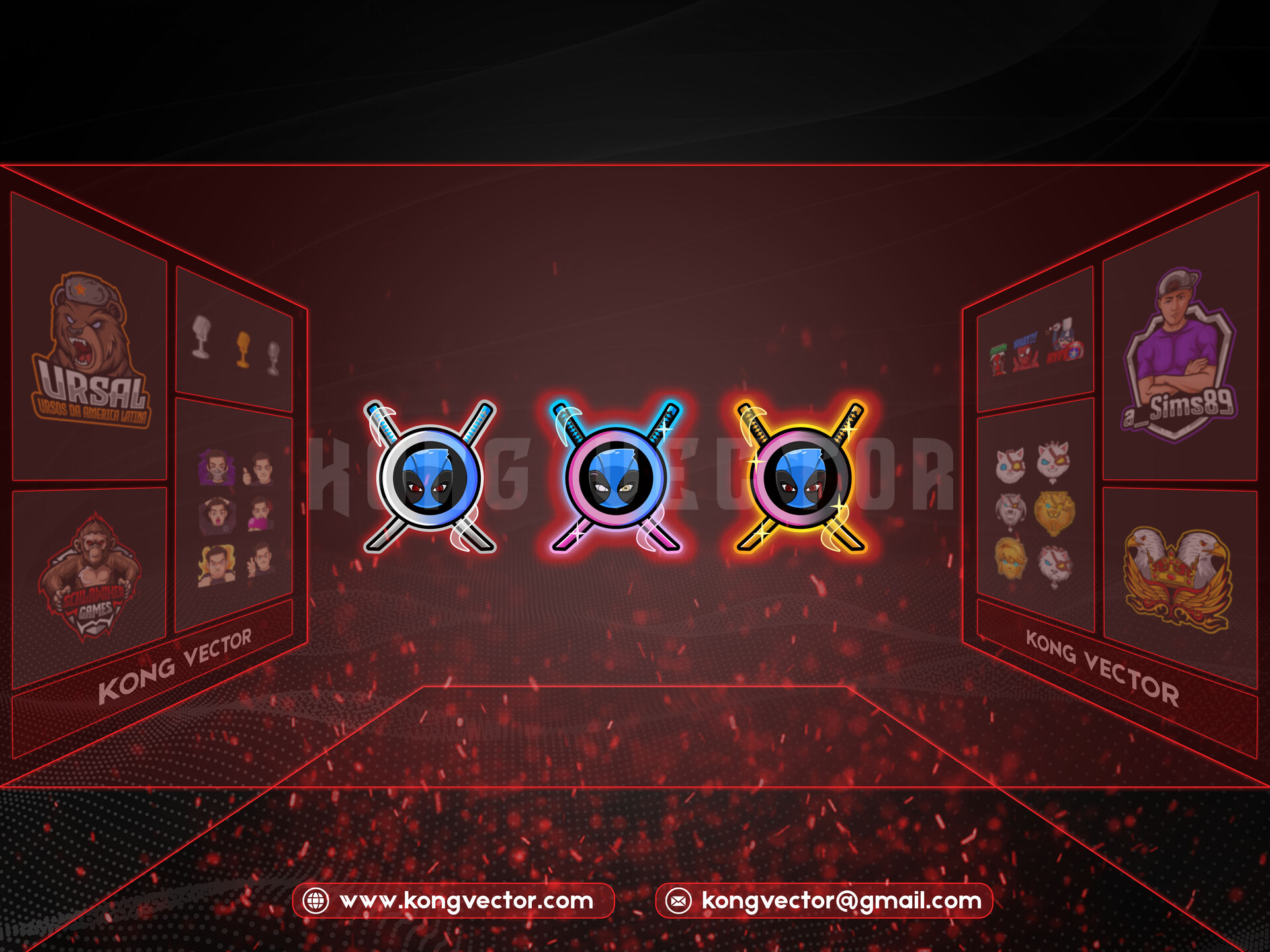 ArtStation - Unique Custom Badges