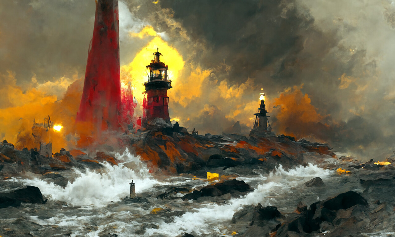 Han Leung - sunset sea