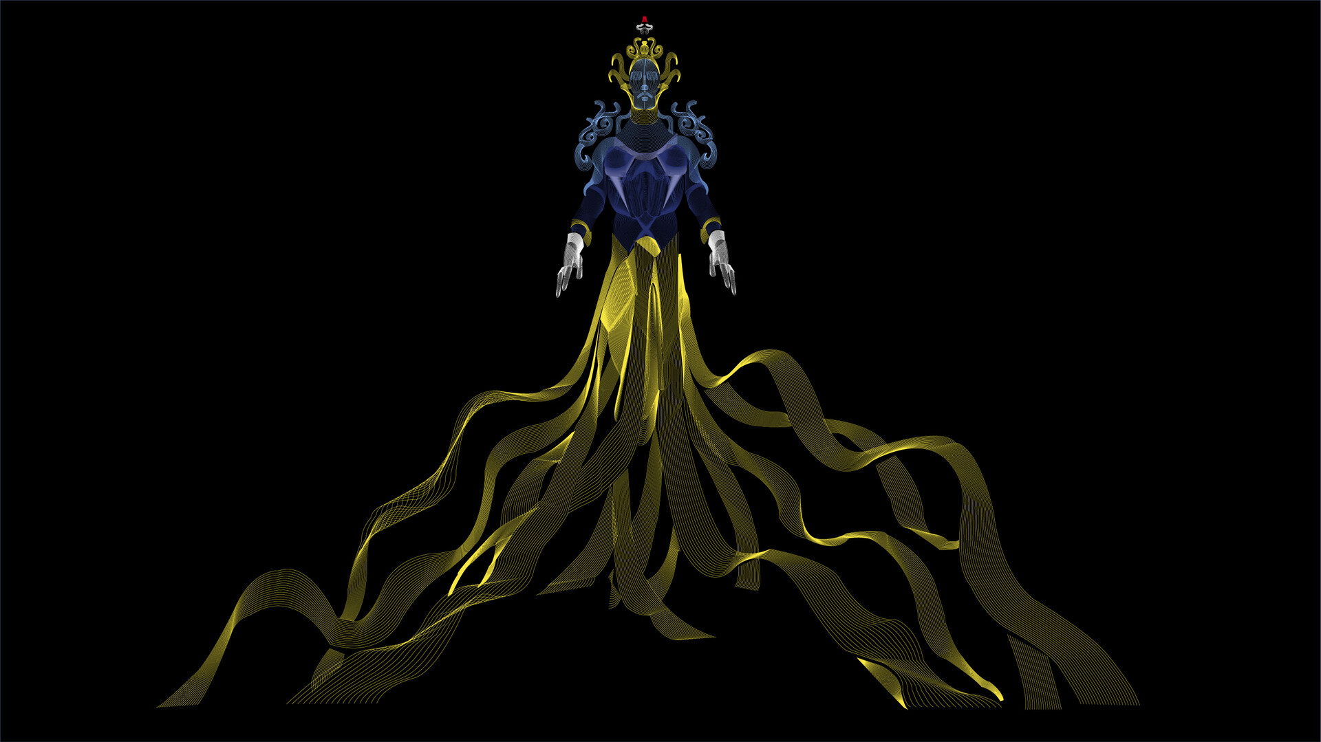 ArtStation - Blend Art - Indra Devata (AI)