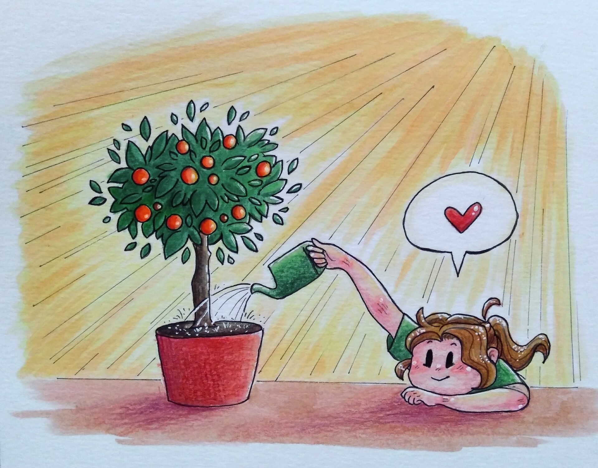 ArtStation - Mandarin Tree (2019)