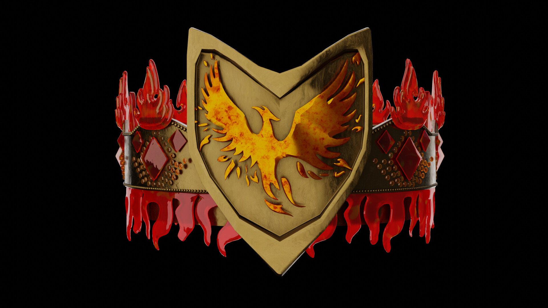 ArtStation - phoenix crown