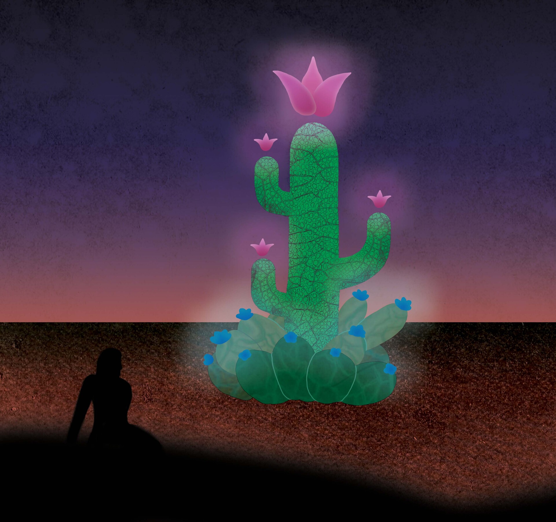 ArtStation - To See the Cactus Bloom