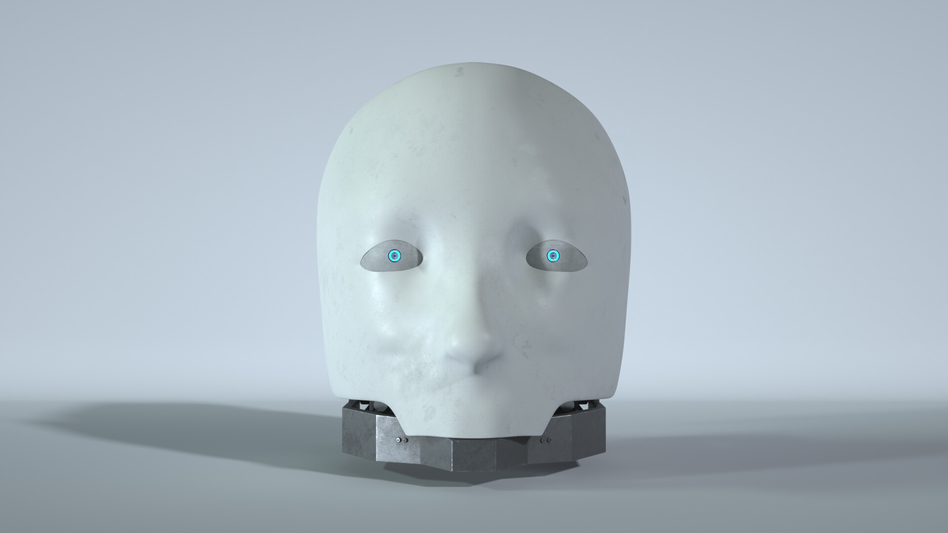 ArtStation - Robot Head WIP