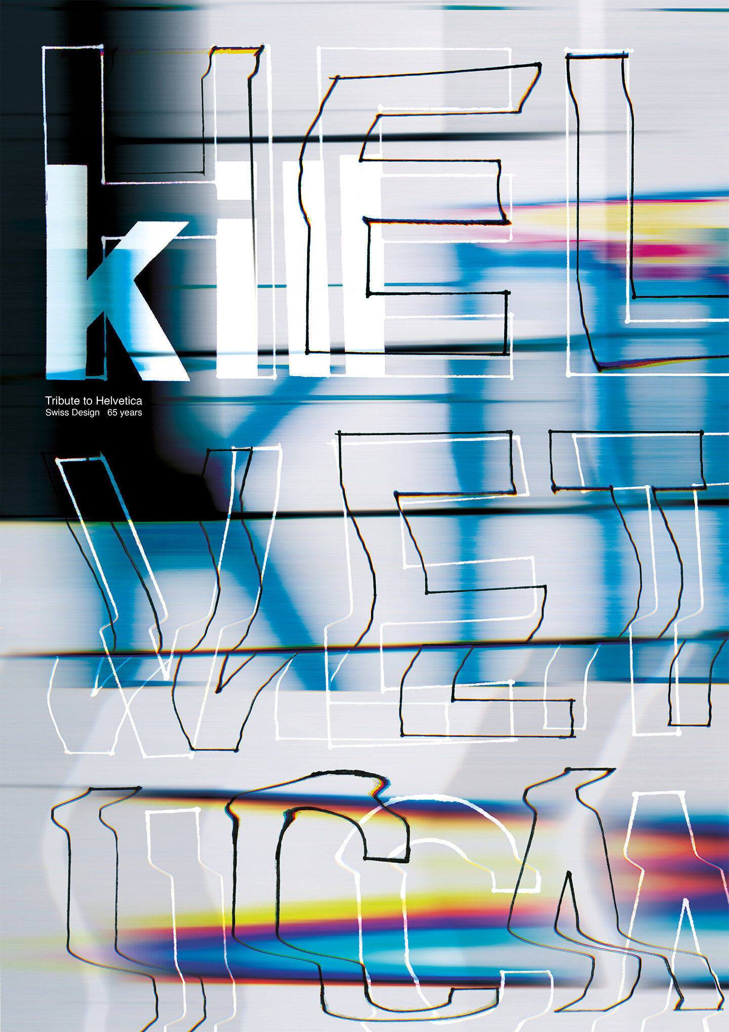 ArtStation - "Kill Helvetica" // POSTER