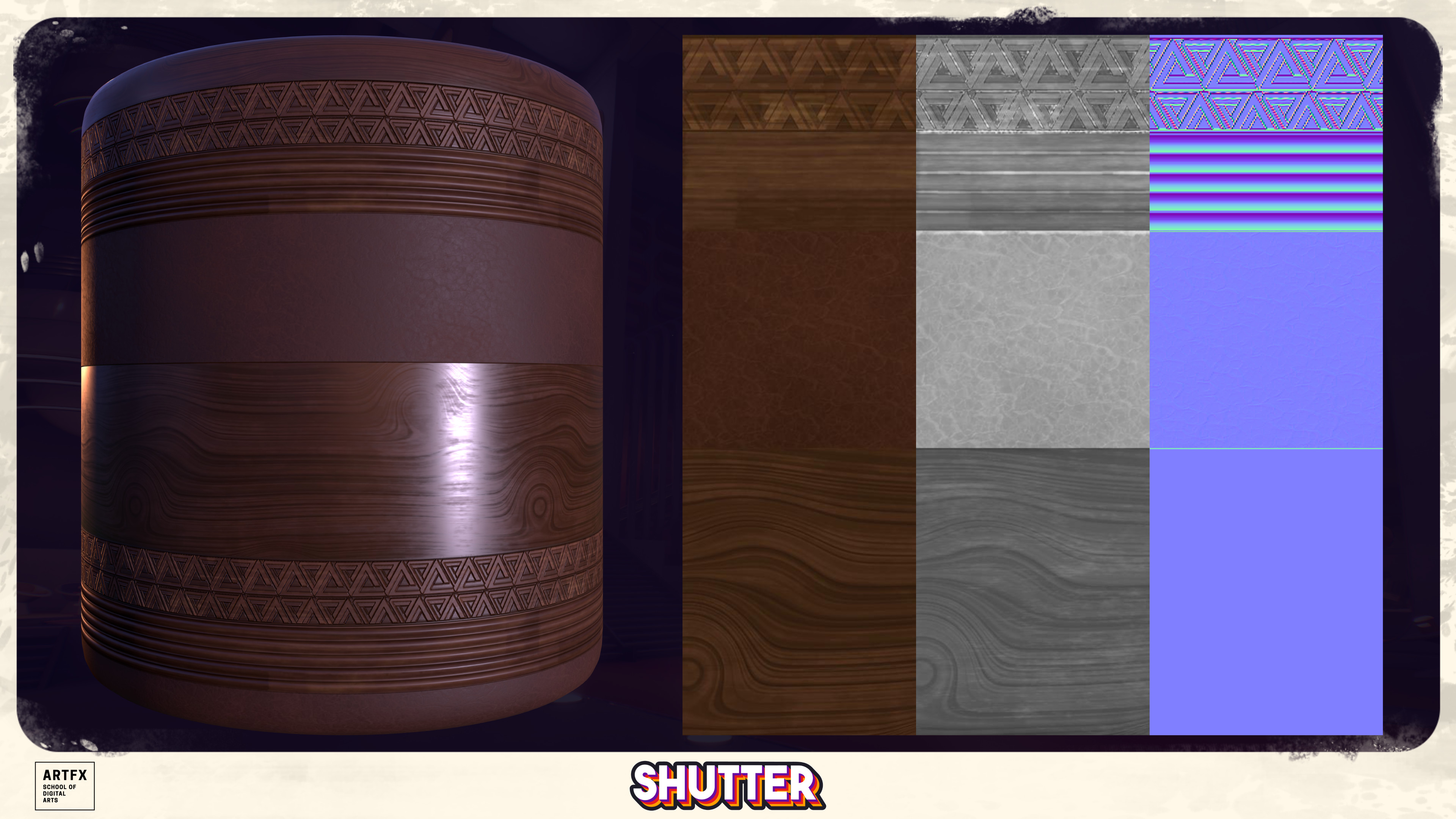 Allan Magagnosc - SHUTTER - MATERIALS