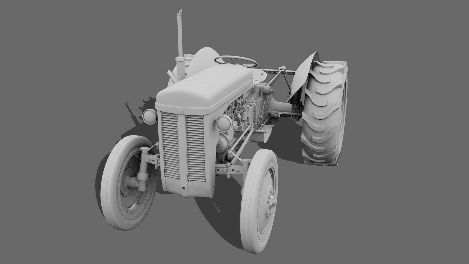 ArtStation - Ferguson TE20 Tractor