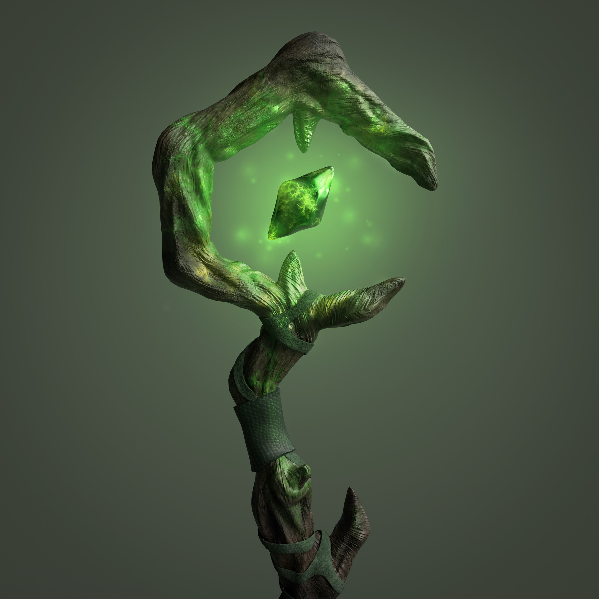 ArtStation - Magic staff