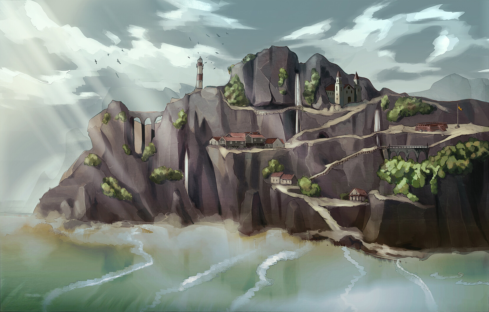 ArtStation - Environment concept