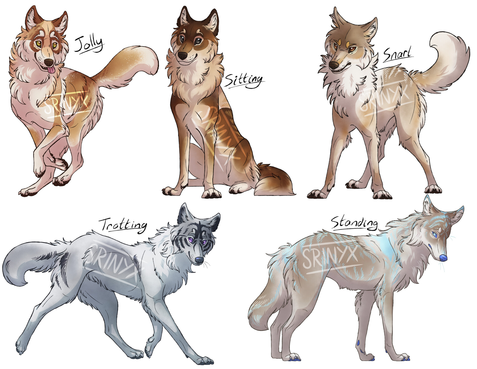 ArtStation - Standard Wolf [YCH]