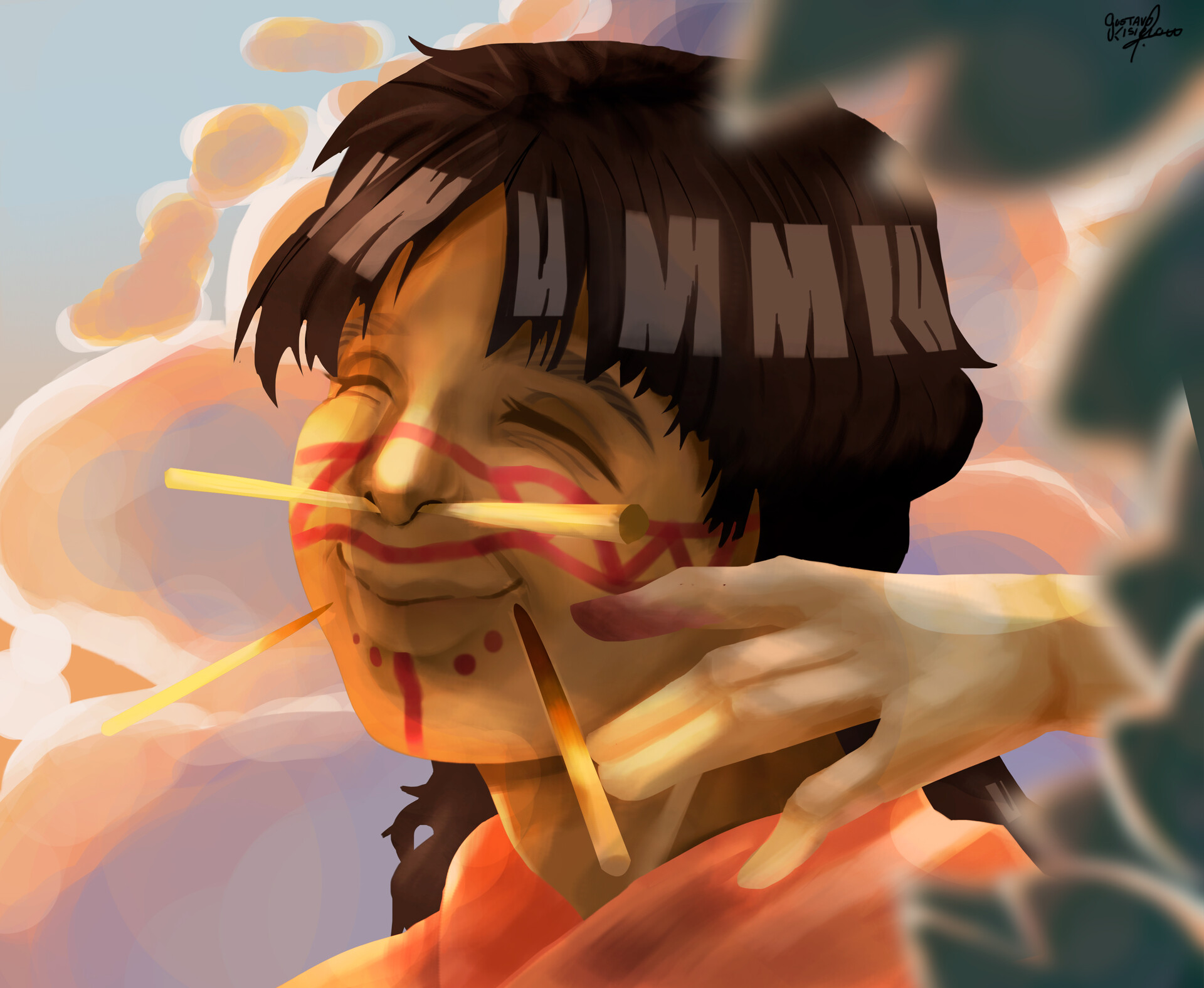 ArtStation - Indígena Tupi-Guarani.