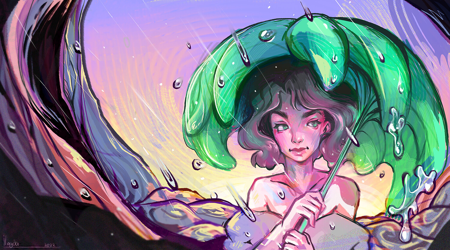 ArtStation - -Raining-