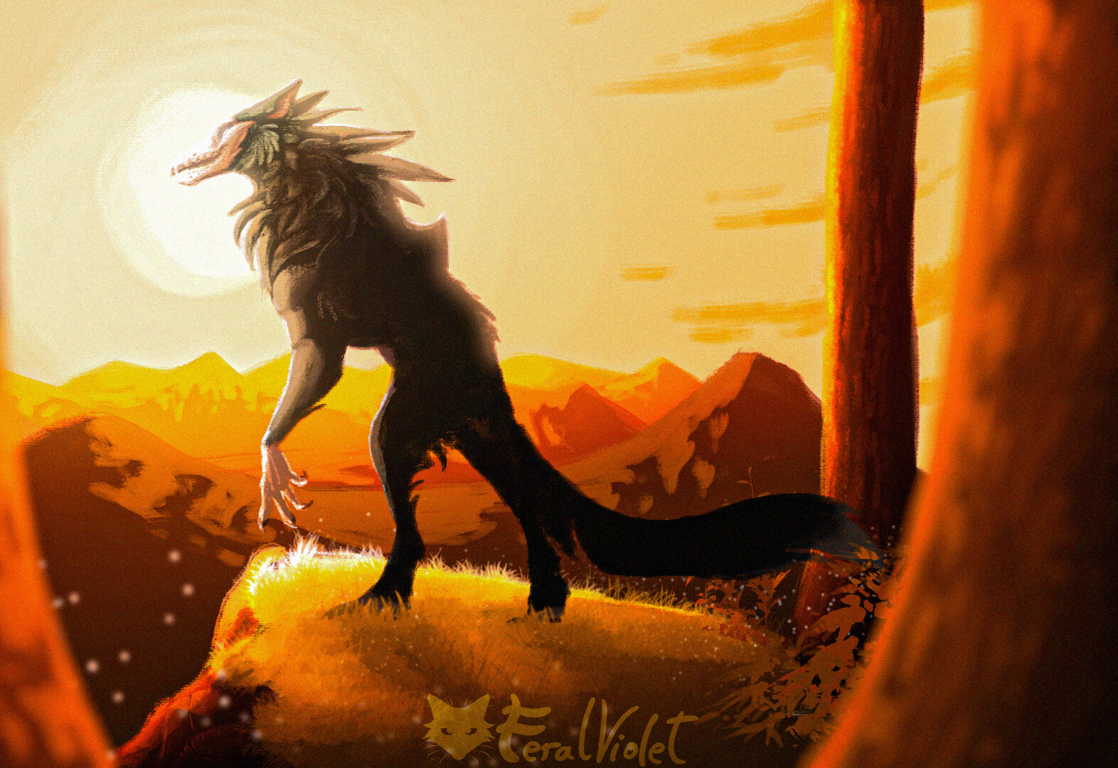 ArtStation - A Chilling Gaze