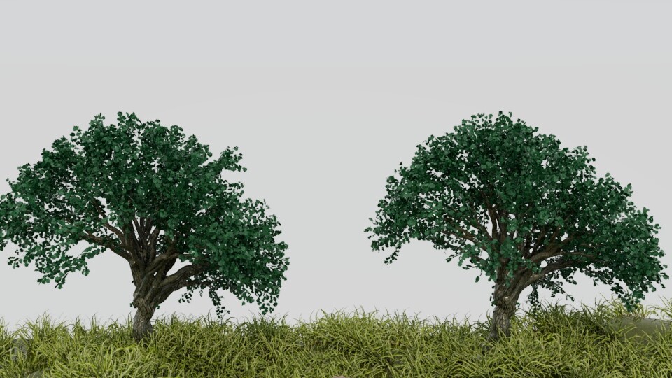 ArtStation - Maya Trees