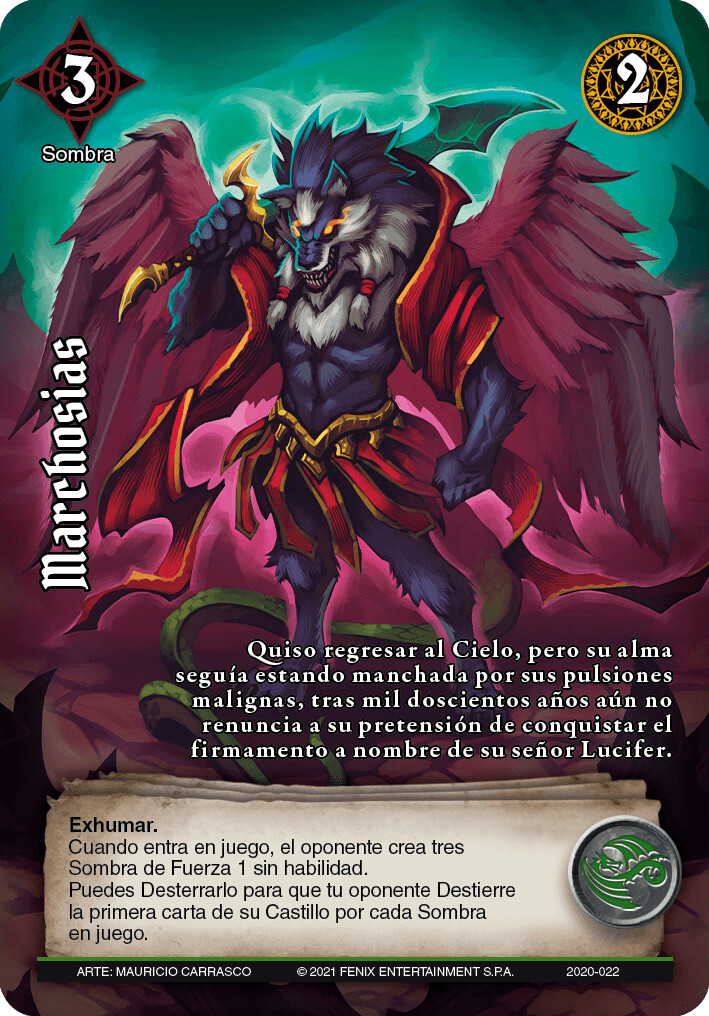 Mauricio Carrasco Artista Digital - Marchosias - Angeles y Demonios ...