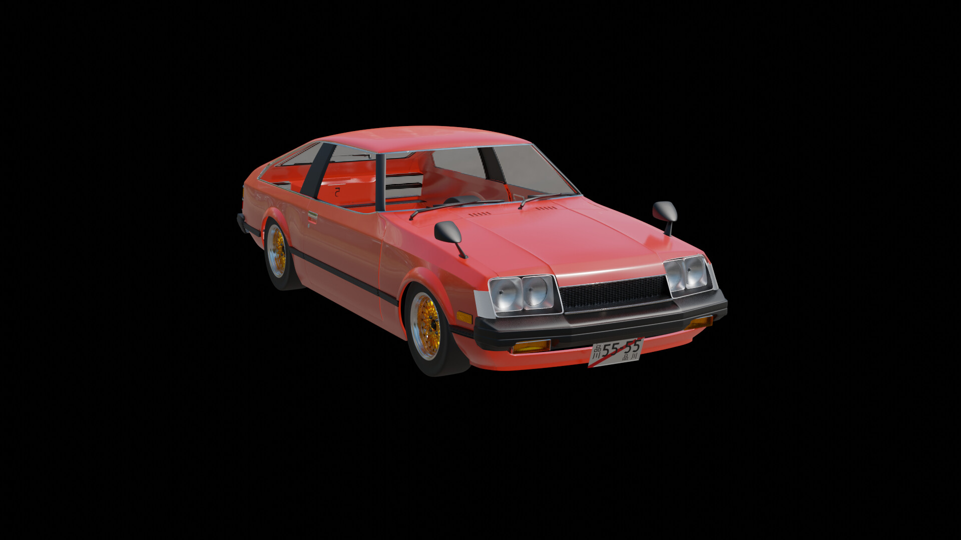 ArtStation - TOYOTA CELICA A40 LB Celica Supra MkI